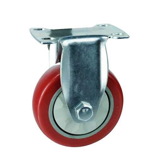 60mm Caster Wheel Rigid PVC - Top Plate Mount – Bearings.net